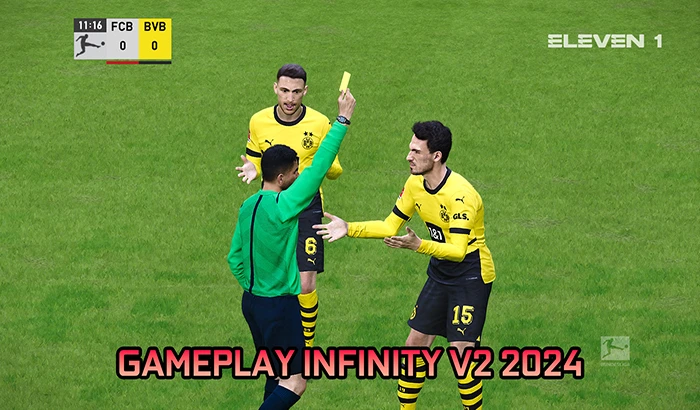 گیم پلی Infinity 2024 V2 بازی PES 2021 توسط Holland | ادیت سیتی